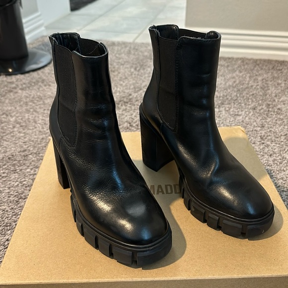 Steve Madden | Shoes | Steve Madden Merrick Boots In Black | Poshmark